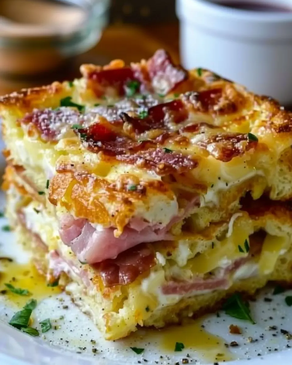 monte cristo breakfast casserole